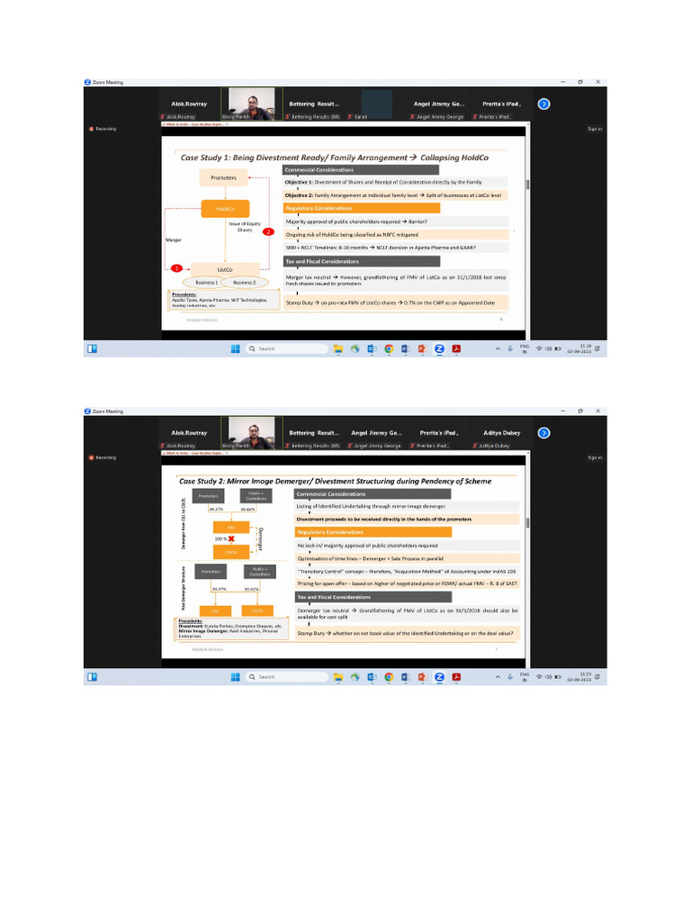 M&A Case Studies | PDF