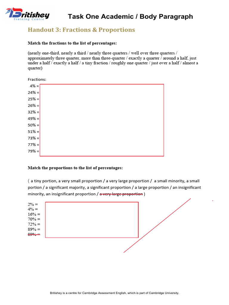 Fractions and Proportions | PDF