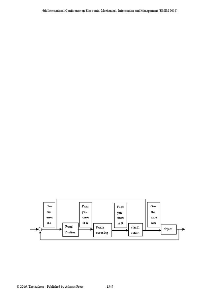 Study and Simulation For Fuzzy PID Temperature Control System Based On ARM | PDF | Fuzzy Logic ...