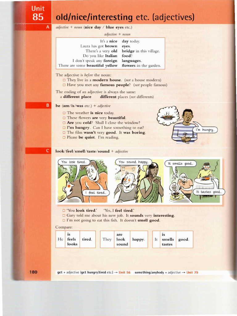 Adjectives Beginner (Answer Key) | PDF
