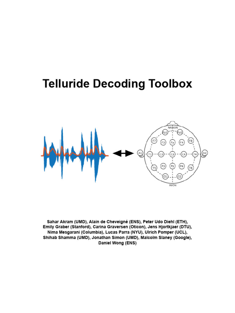 Telluride Decoding Toolbox Manual | PDF | Deep Learning | Parameter ...