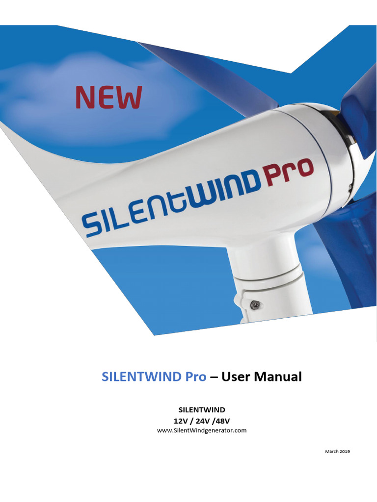 Silentwind-Pro-User-Manual_2019 | PDF | Electrical Connector | Electric ...