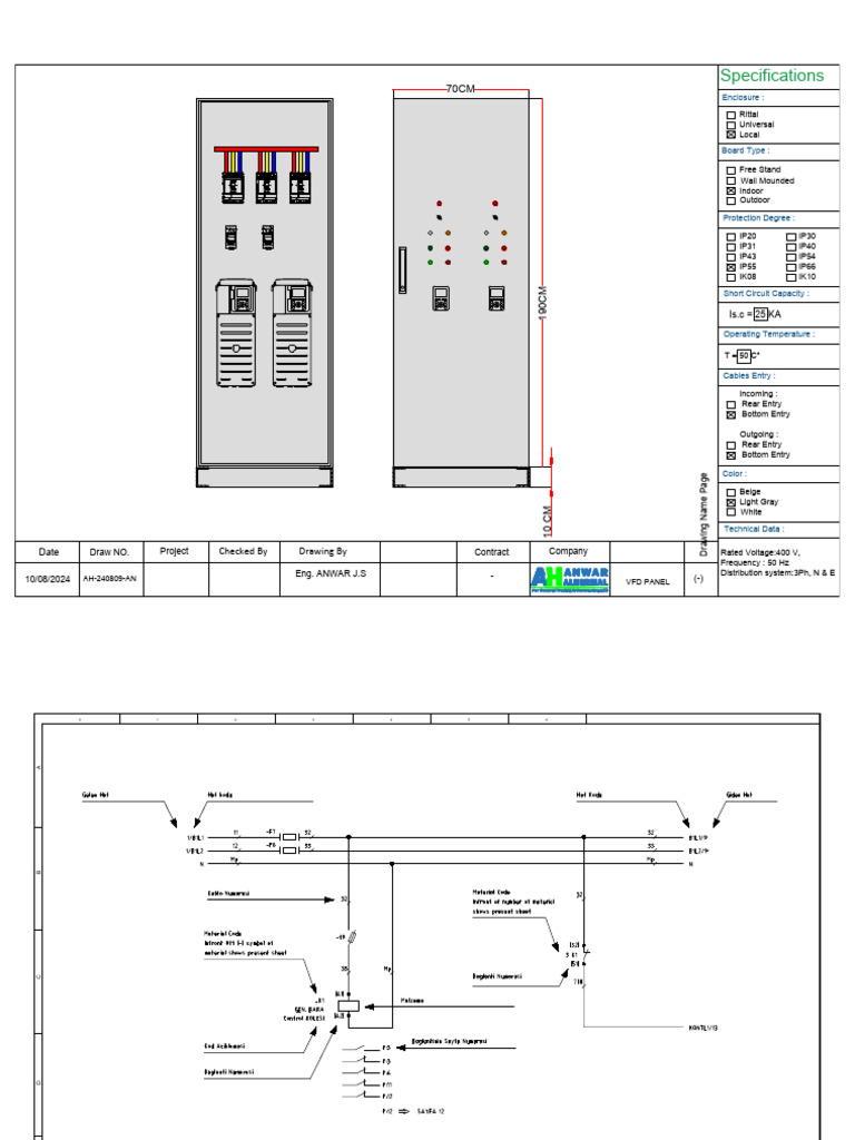 VFD PANEL | PDF | Power (Physics) | Manufactured Goods