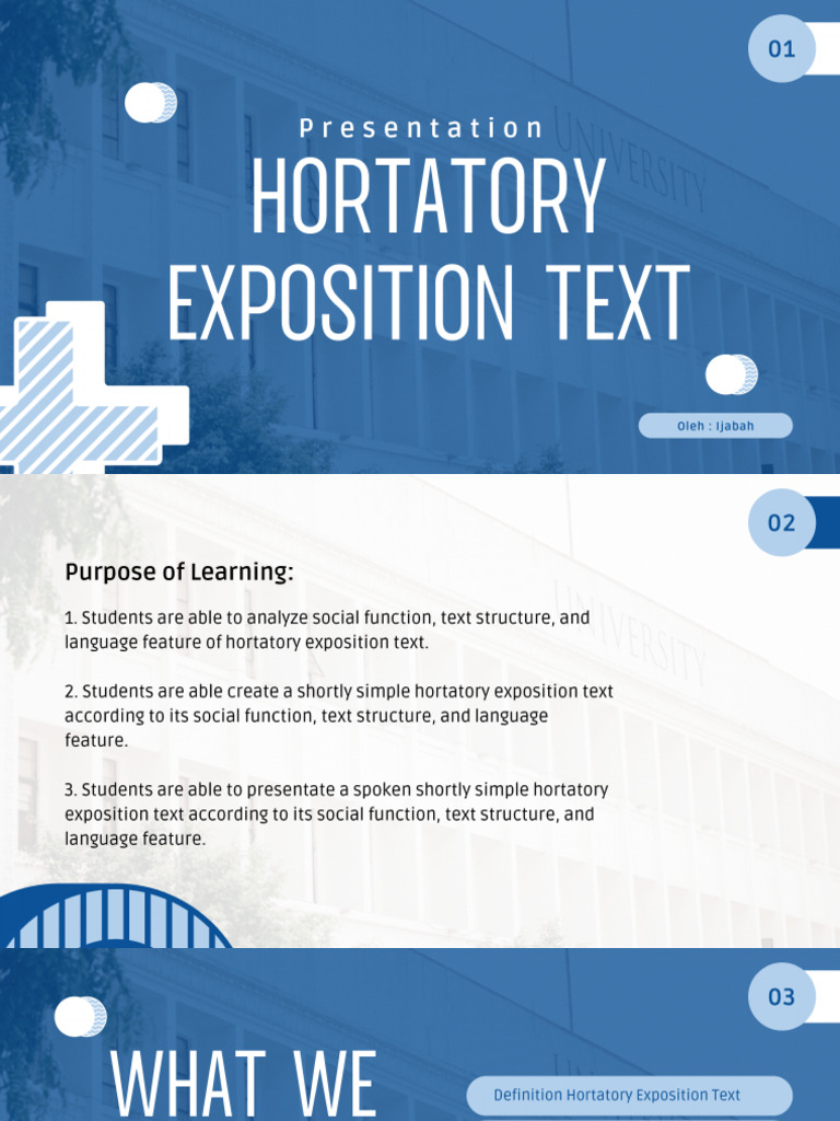 Hortatory Exposition Text Ijabah | PDF