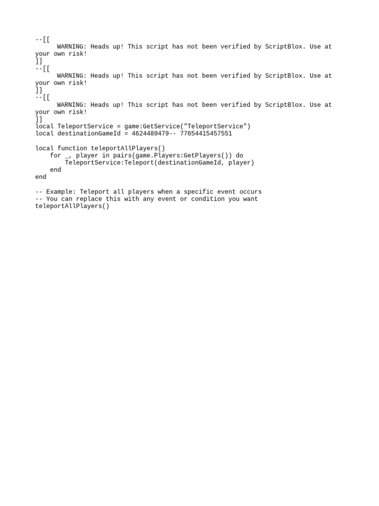 Logged Script 1 | PDF