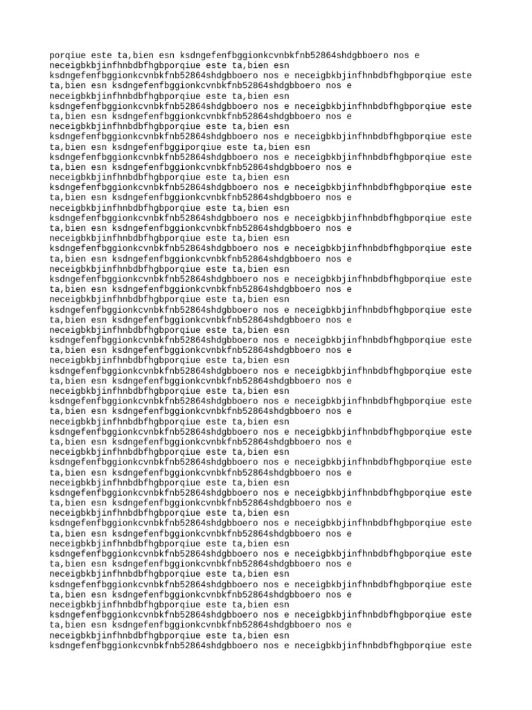 Texto Ininteligible | PDF