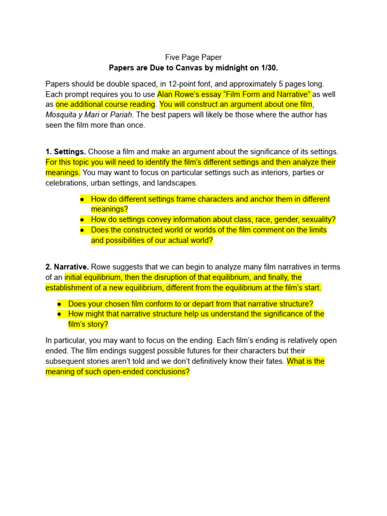 A04 Five Page Paper | PDF