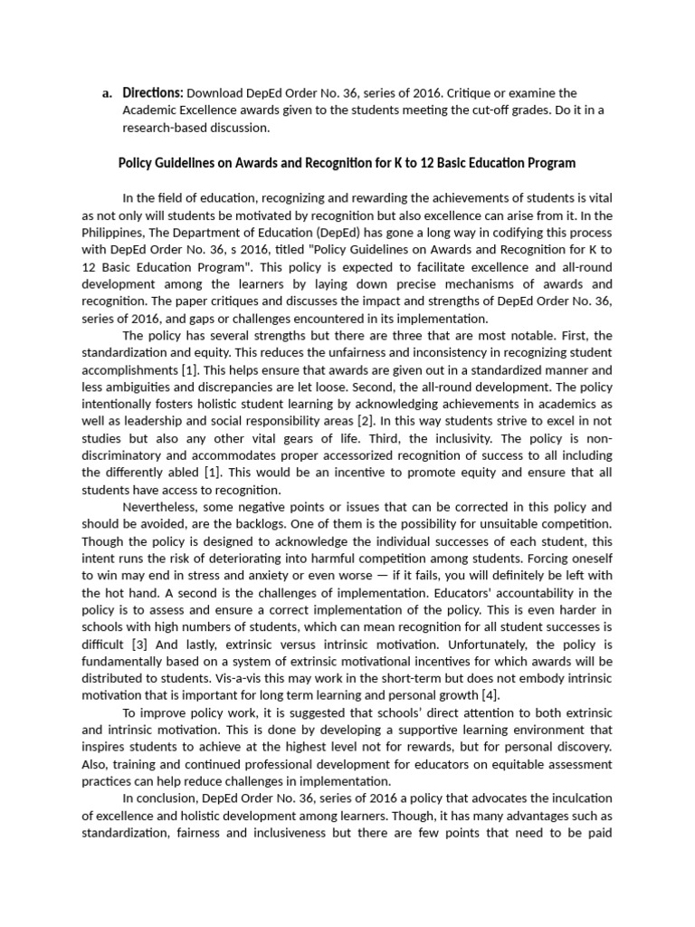 Policy guidelines | PDF | Incentive | Organizational Behavior