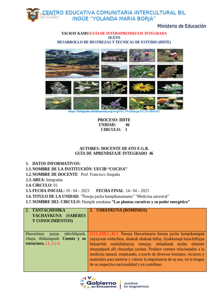 21. GUIAS UND 46 (6to) C1 | PDF | Gimnasia