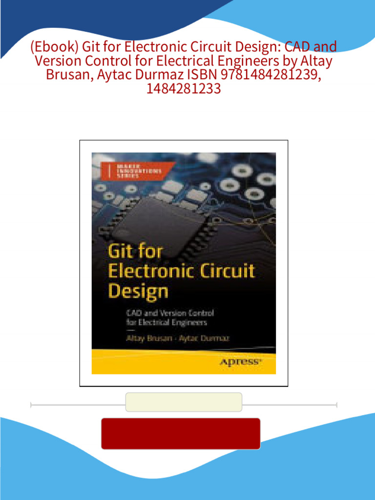 Buy ebook (Ebook) Git for Electronic Circuit Design: CAD and Version ...