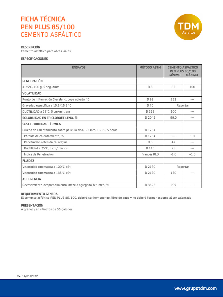 FT Pen Plus 85-100 | PDF