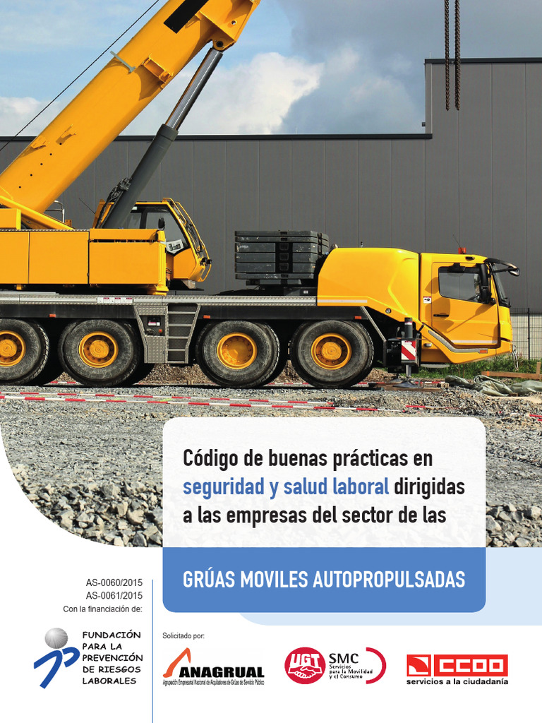Codigo de Buenas Pra Cticas en Seguridad y Salud Laboral Dirigidas A Las Empresas Del Sector de ...