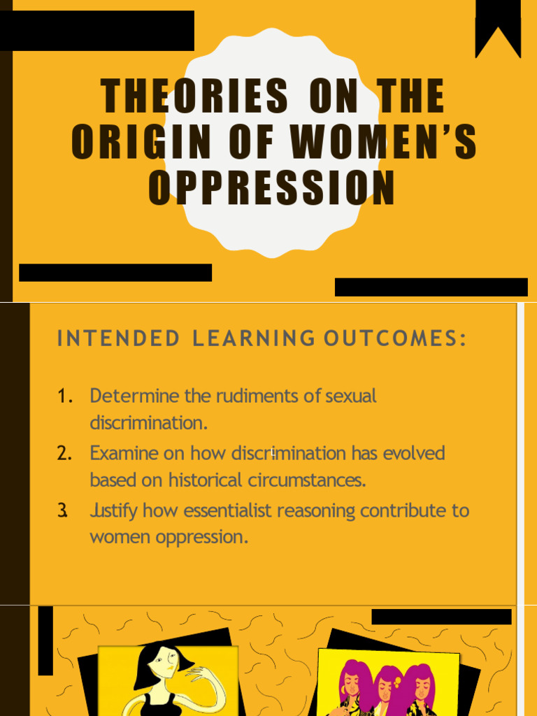 Theories on Women's Oppression Origins | PDF | Religious Belief And ...