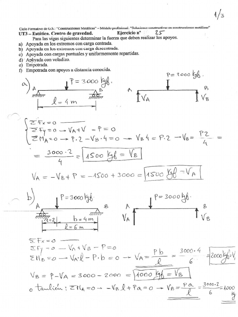 CSM2-T1-FLEXIÓN-EJERCICIO EJEMPLO | PDF