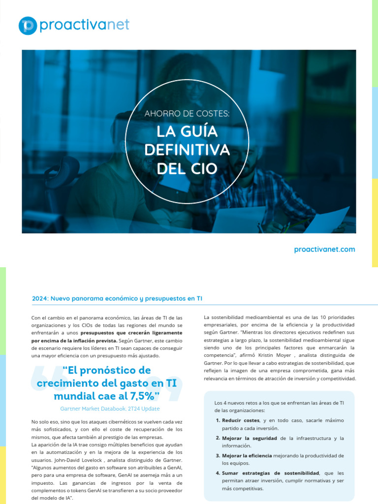 La Guia Definitiva Del CIO | PDF | Ahorro | Software