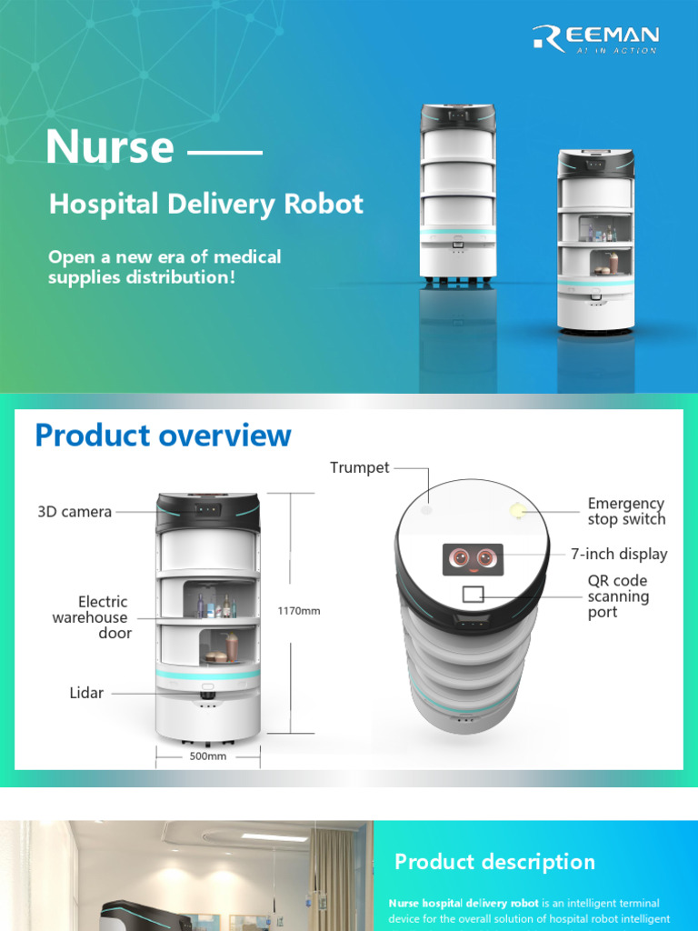 Intelligent Nurse Delivery Robot | PDF | Robot | Robotics