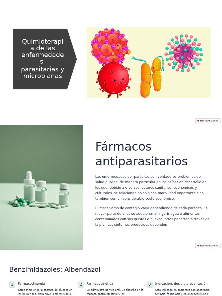 3. Farmacos-antiparasitarios (1) | PDF | Penicilina | Enfermedades y trastornos