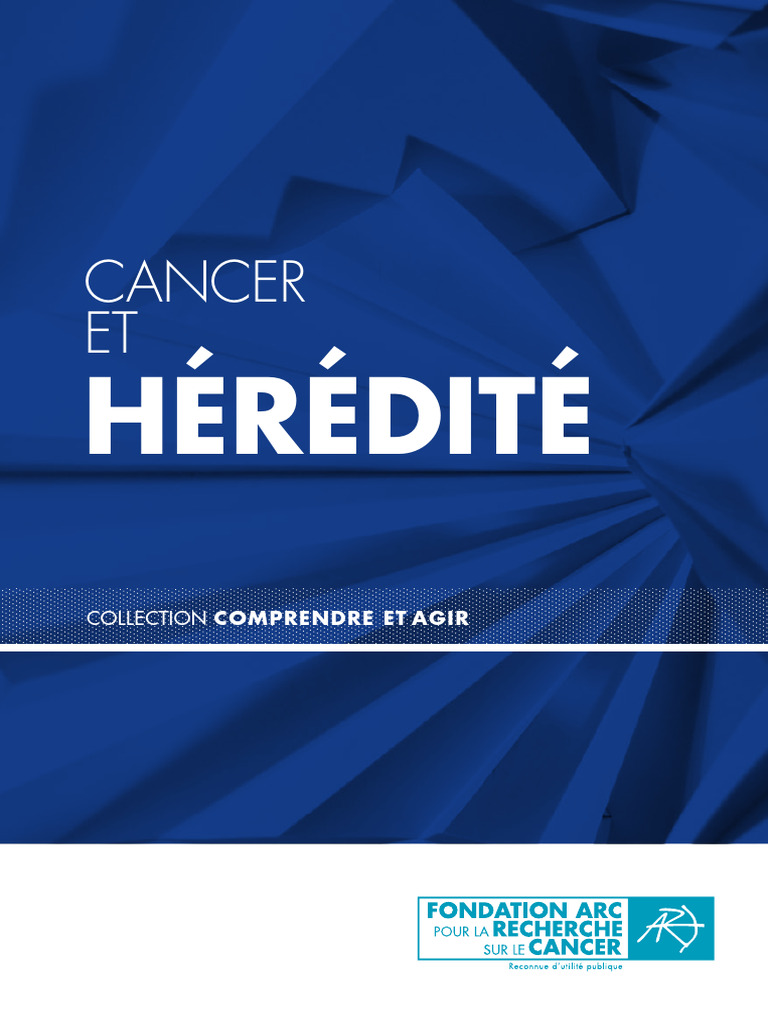 Brochure Cancer et Heredite | PDF | Cancer | Cancer du sein
