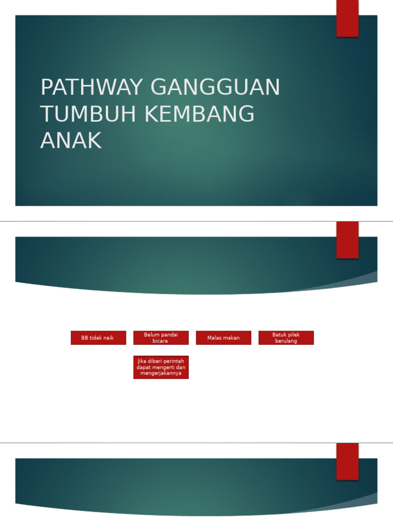 Pathway Gangguan Tumbuh Kembang Anak | PDF
