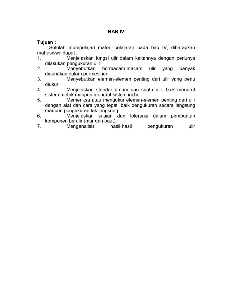 Pengukuran+Ulir | PDF