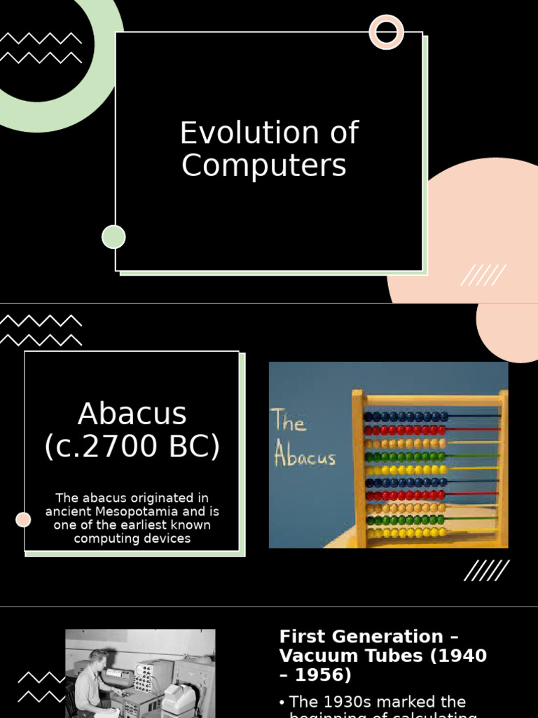 Evolution of Computers | PDF