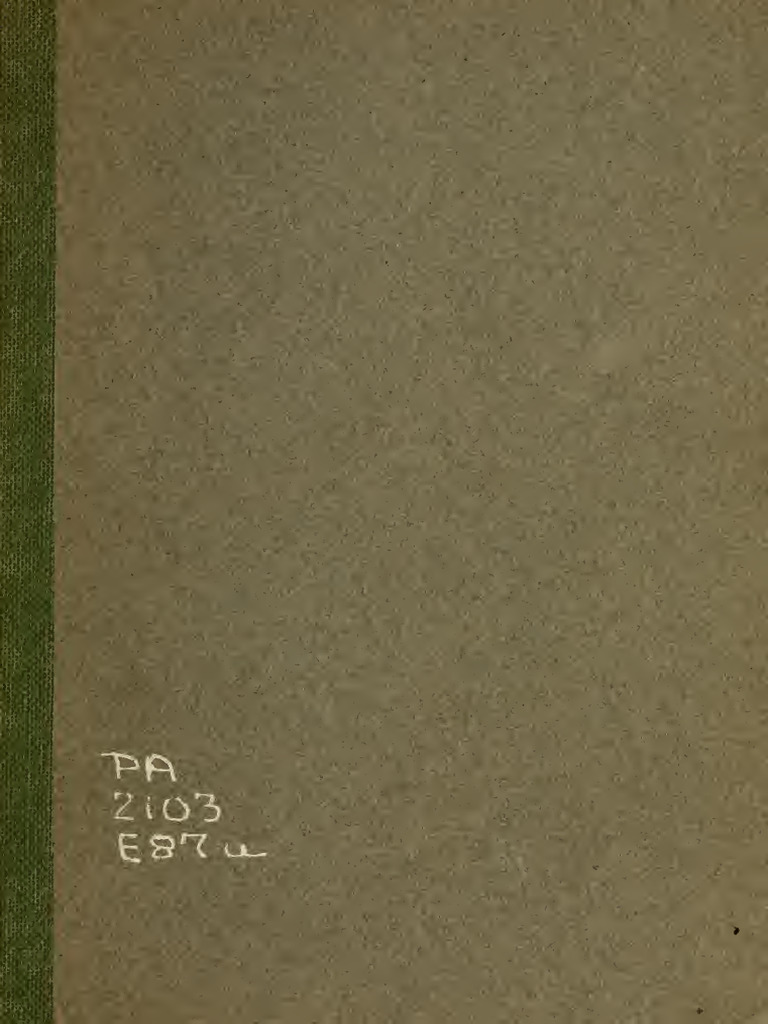 William Gardner Hale, The Art of Reading Latin | PDF | Verb | English ...