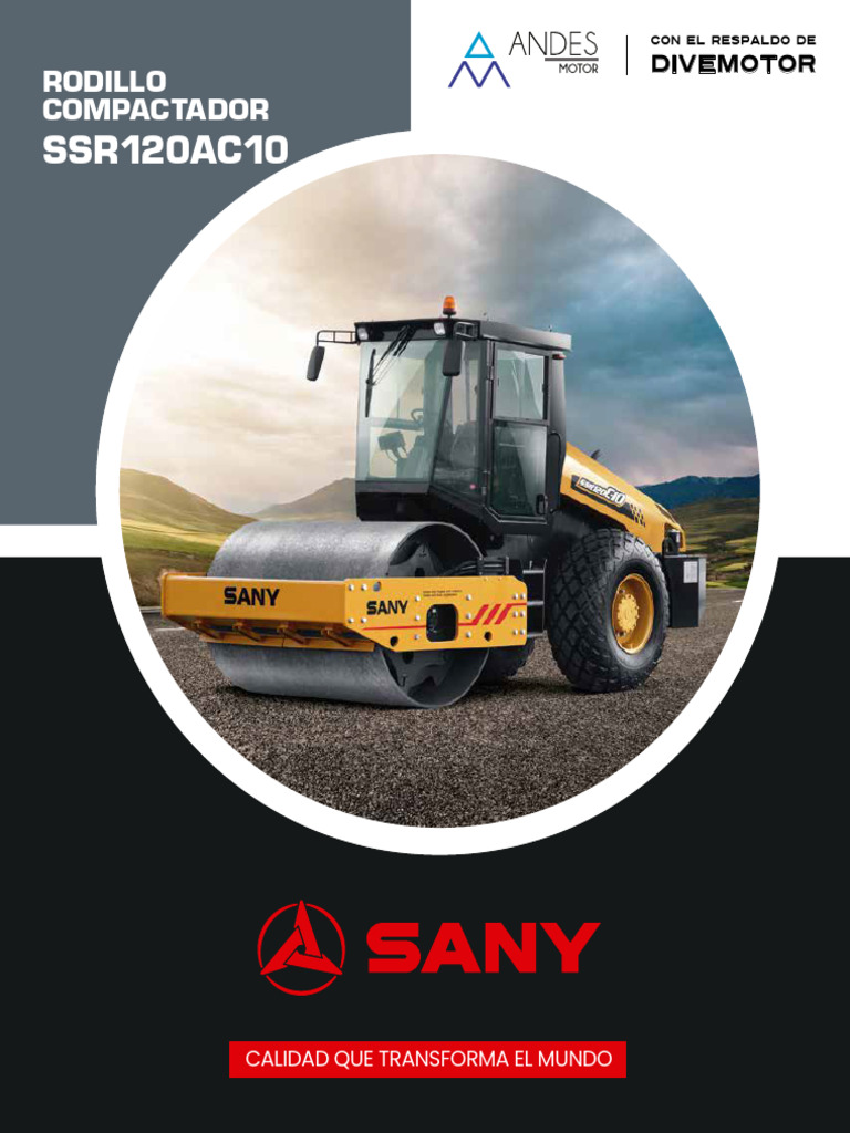 Rodillo Sany Ficha Tecnica | PDF | Tecnología de vehículos | Vehículo ...