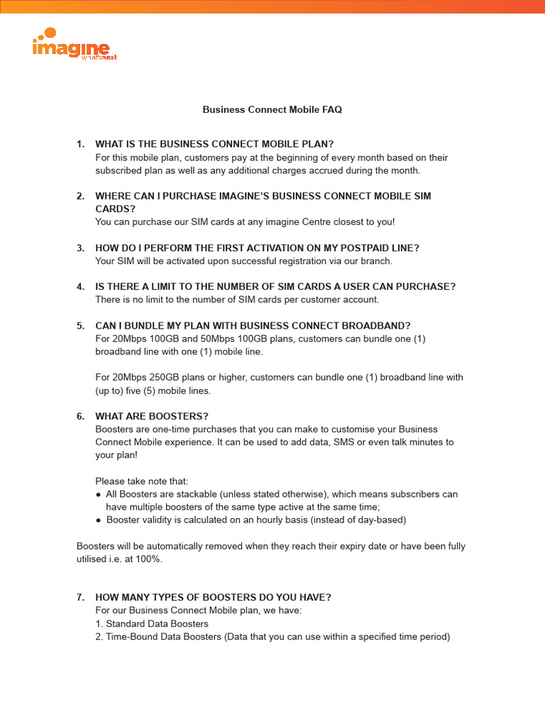 Biz Mobile FAQ | PDF | Mobile App | Mobile Phones