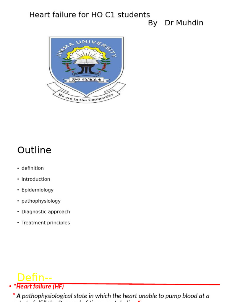 CHF for HO | PDF | Heart Failure | Heart