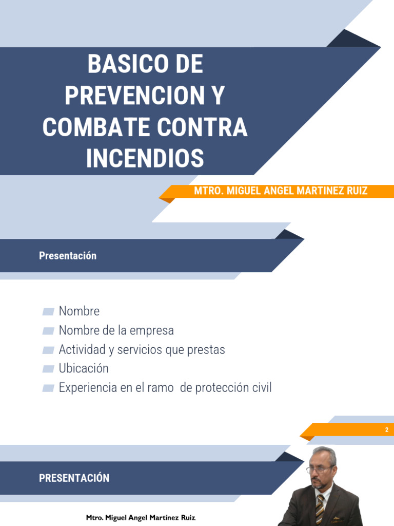 Incendios Basico Pvic | PDF | Combustión | Combustibles