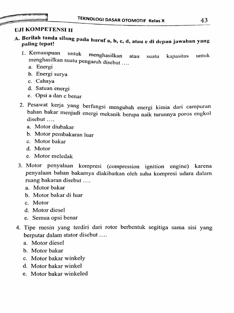 Soal Konversi Energi | PDF