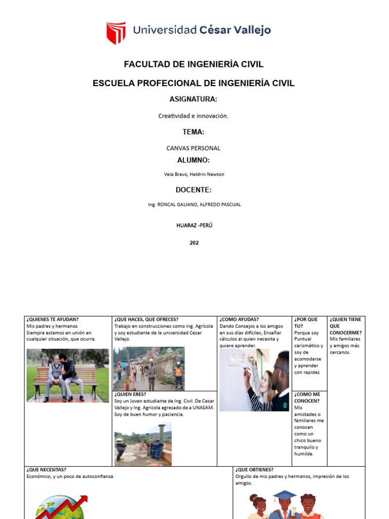 Canvas Personal | PDF