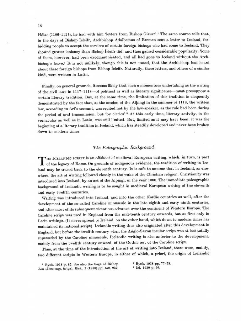 The Paleographic Background | PDF