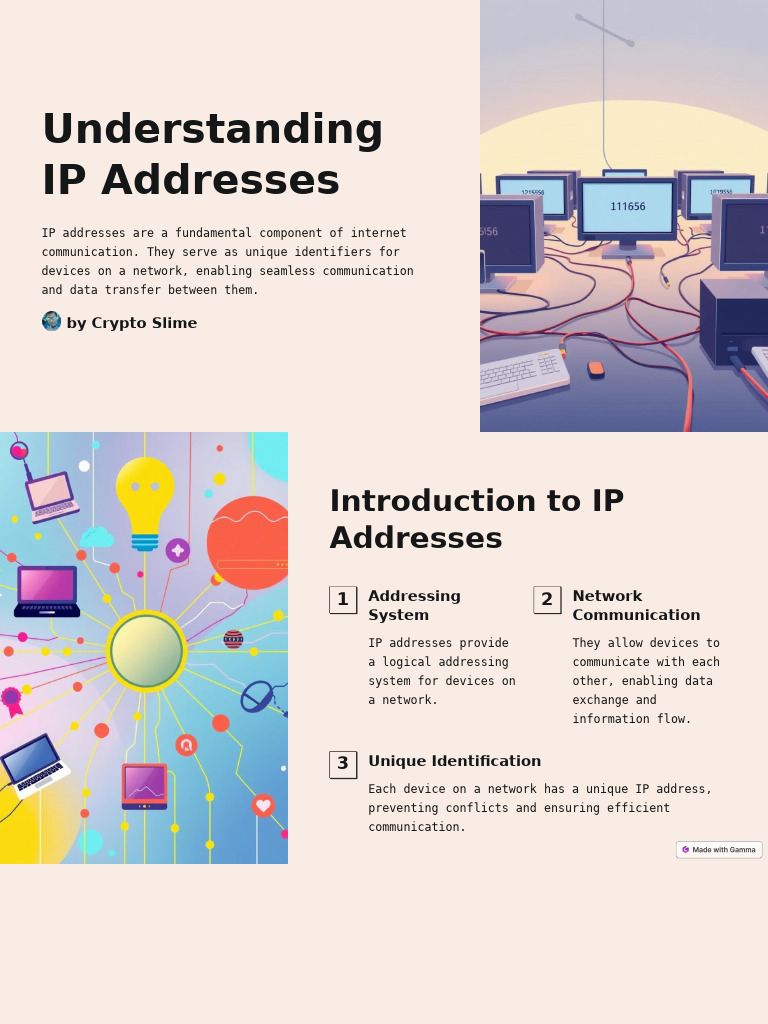 Understanding IP Addresses | PDF
