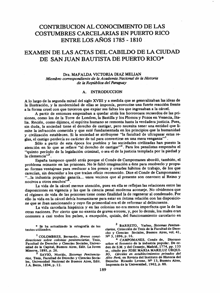 Díaz Melian Mafalda - Contribuciones al conocimiento de las costumbres ...