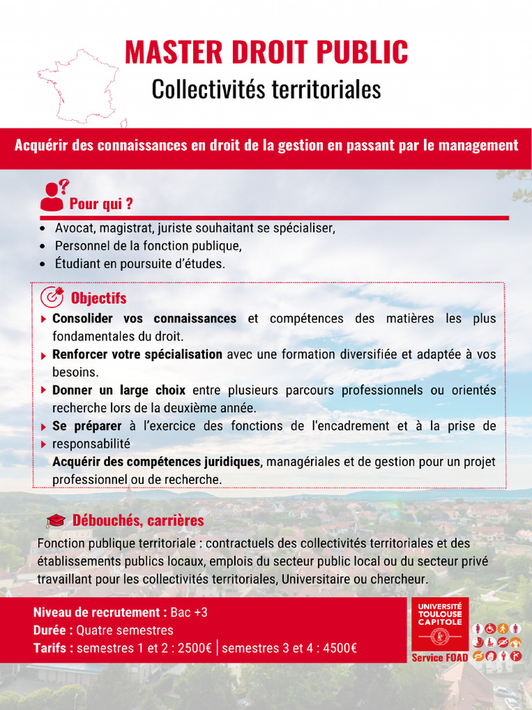 Fiche Formation Masters Public 2023 | PDF