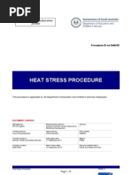 Heat Stress Risk Assessment Form | PDF | Hyperthermia | Heat