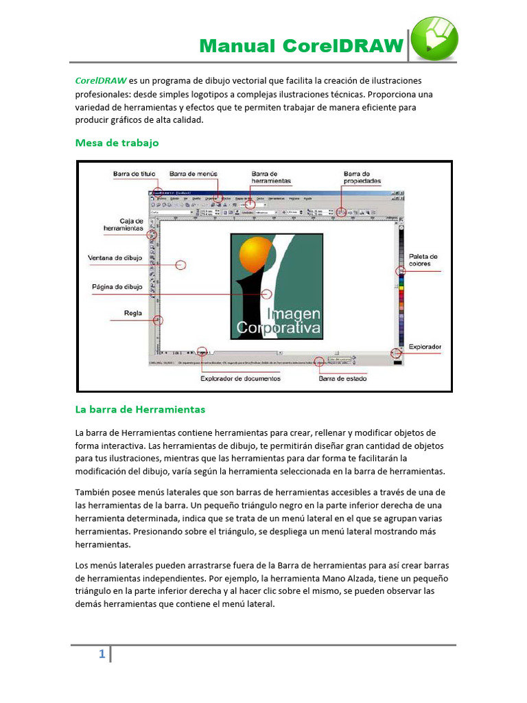 Guía Completa de CorelDRAW | PDF | Botón (Computación) | Ventana ...