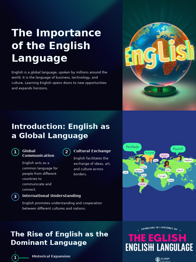 Importance of English in Global Communication | PDF | English Language ...