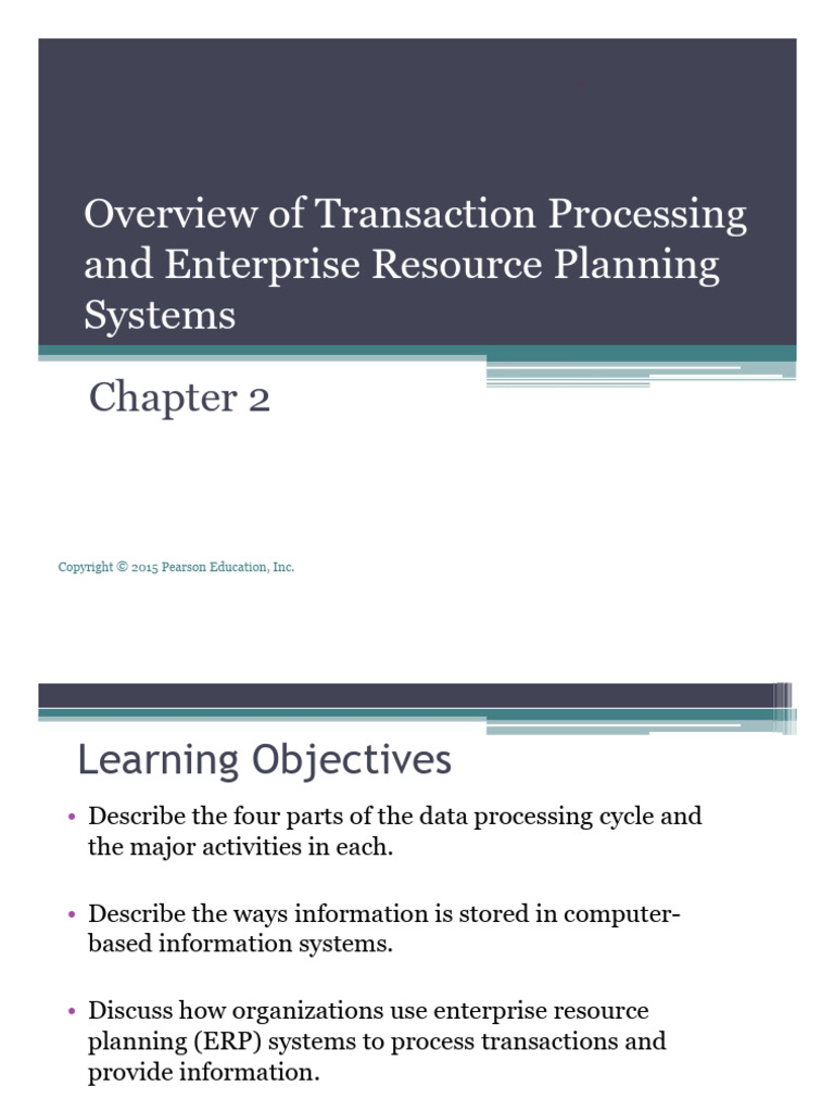 Chapter2_Rev01 | PDF | Debits And Credits | Enterprise Resource Planning