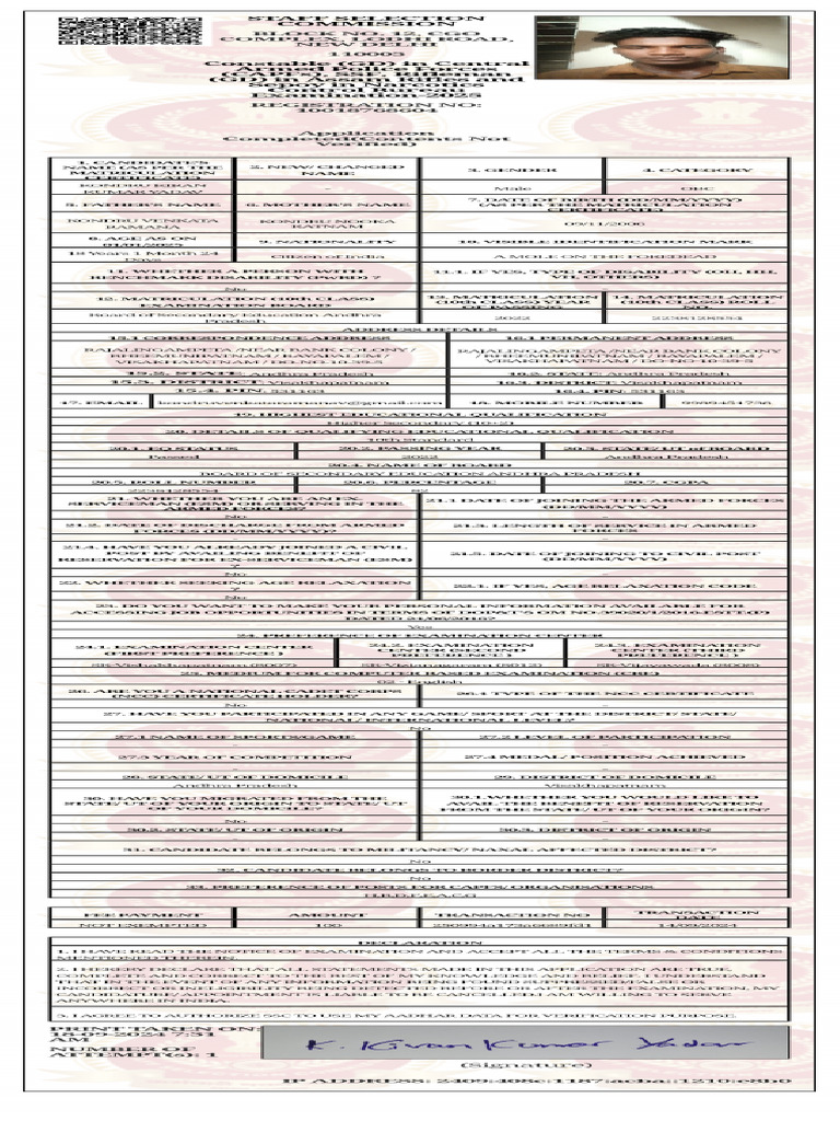 Application (1) | PDF