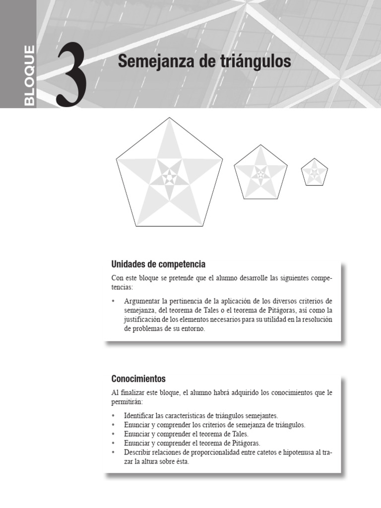 2.semejanza de triangulos | PDF | Triángulo | Geometría euclidiana