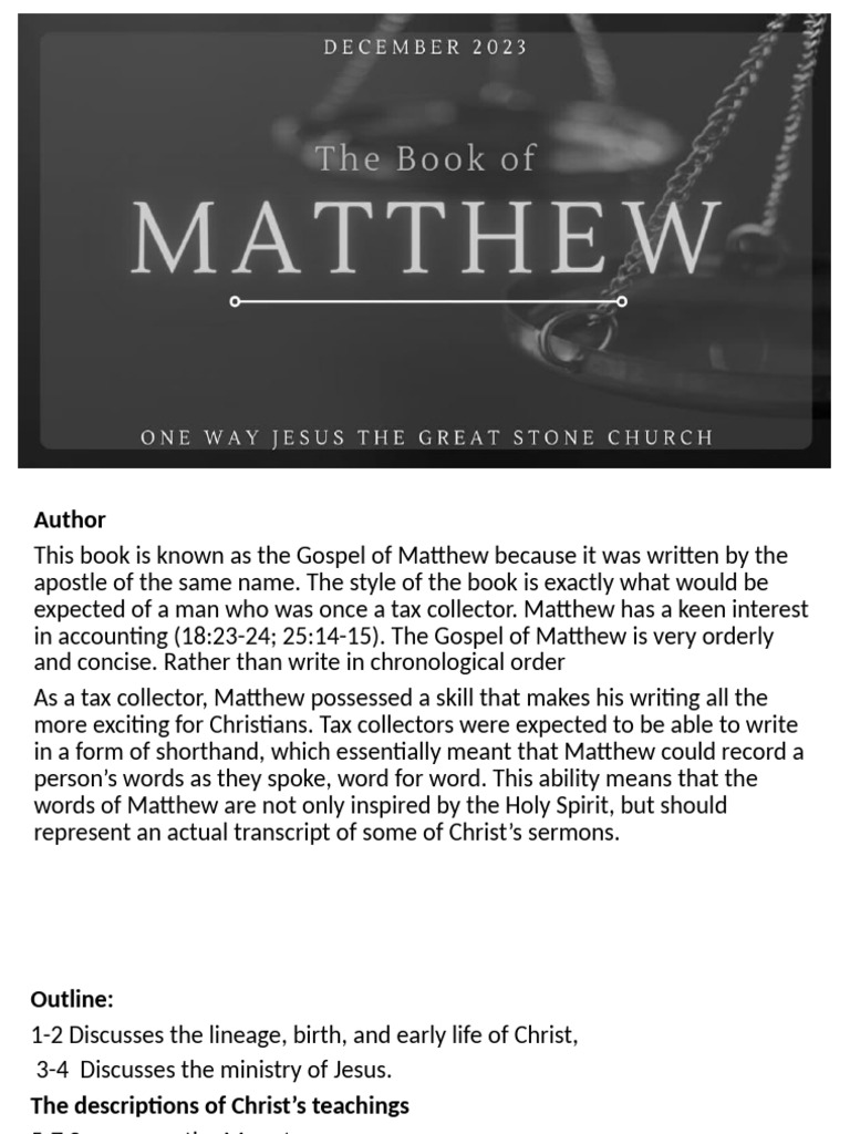 Jesus Family Tree | PDF | Gospel Of Matthew | Jesus