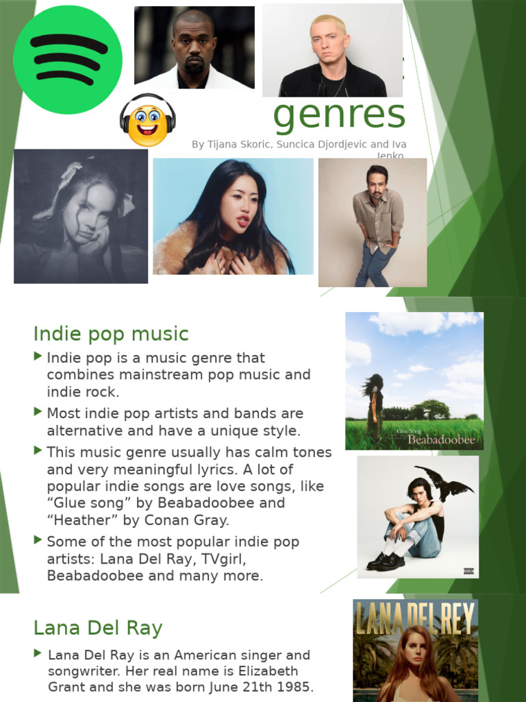 Music Genres | PDF | Hip Hop Music | Rapping