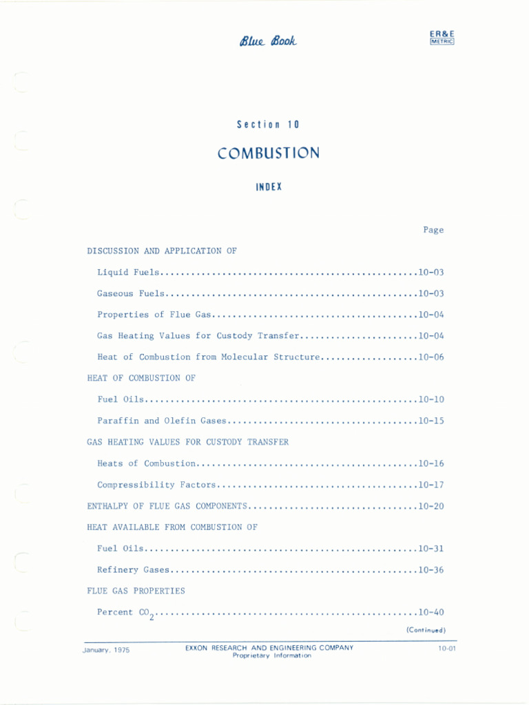 Section 10 Combustion | PDF