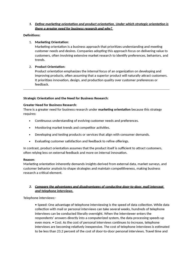 Question Paper Answer | PDF | Validity (Statistics) | Sampling (Statistics)