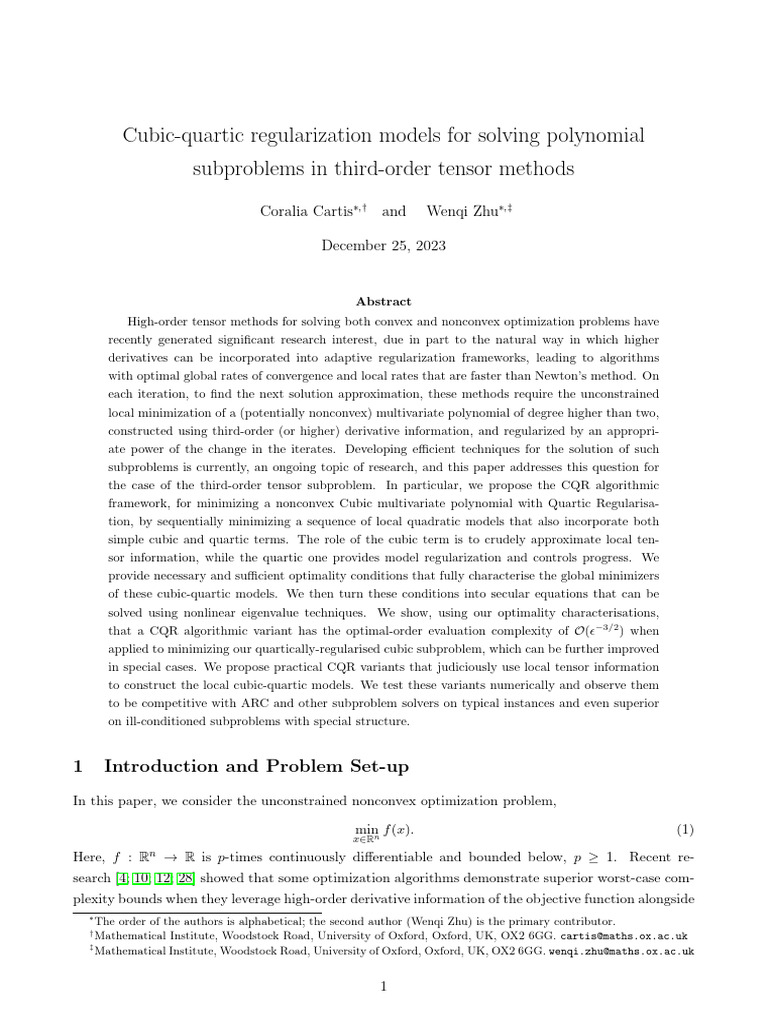 Cubic-Quartic Regularization Models For Solving Polynomial Subproblems in Third-Order Tensor ...
