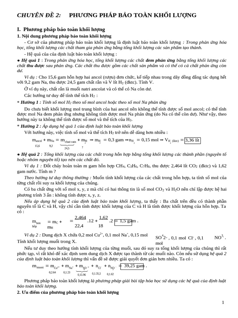 Pp2 Bao Toan Khoi Luong | PDF