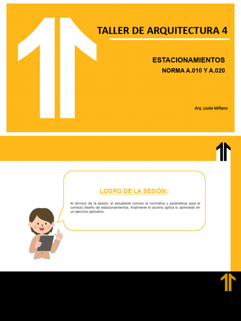 ESTACIONAMIENTOS - NORMAS A010 y A020 | PDF