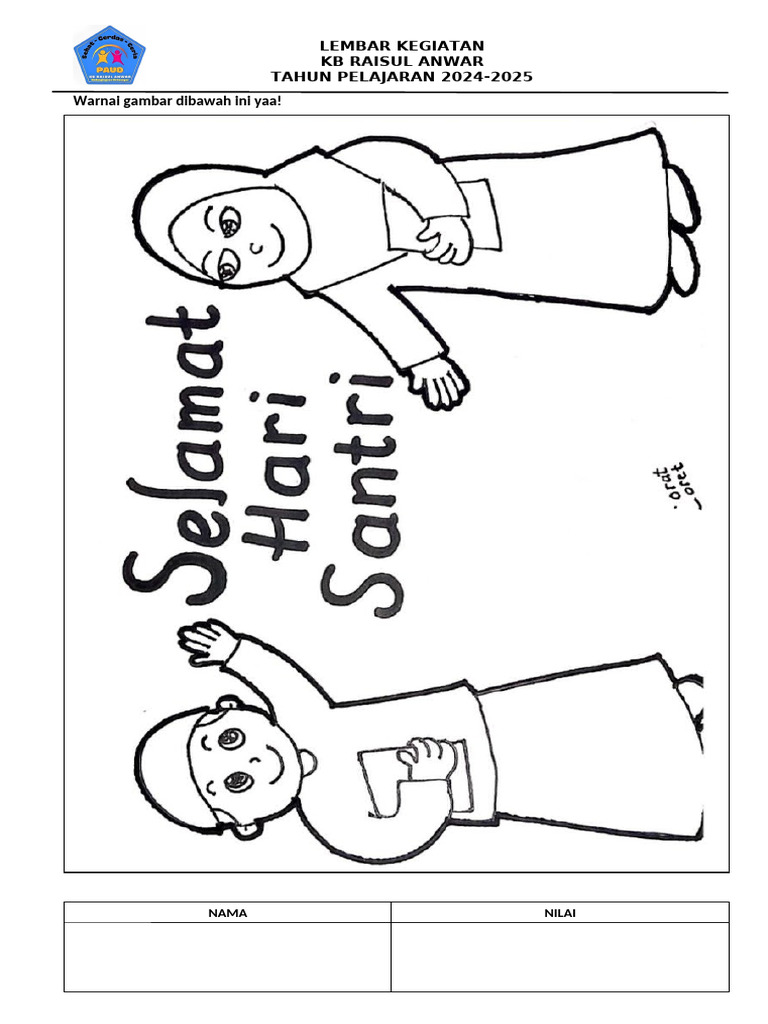 lk hari santri | PDF